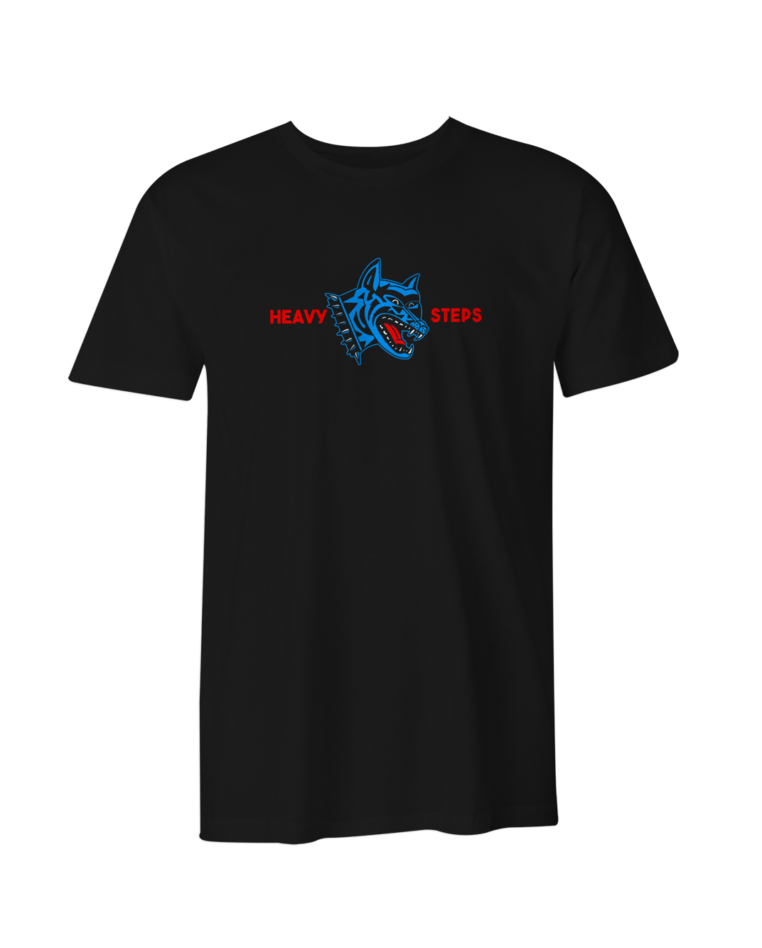 Heavy Steps Dog T-Shirt (Black) – Cut Loose Merch