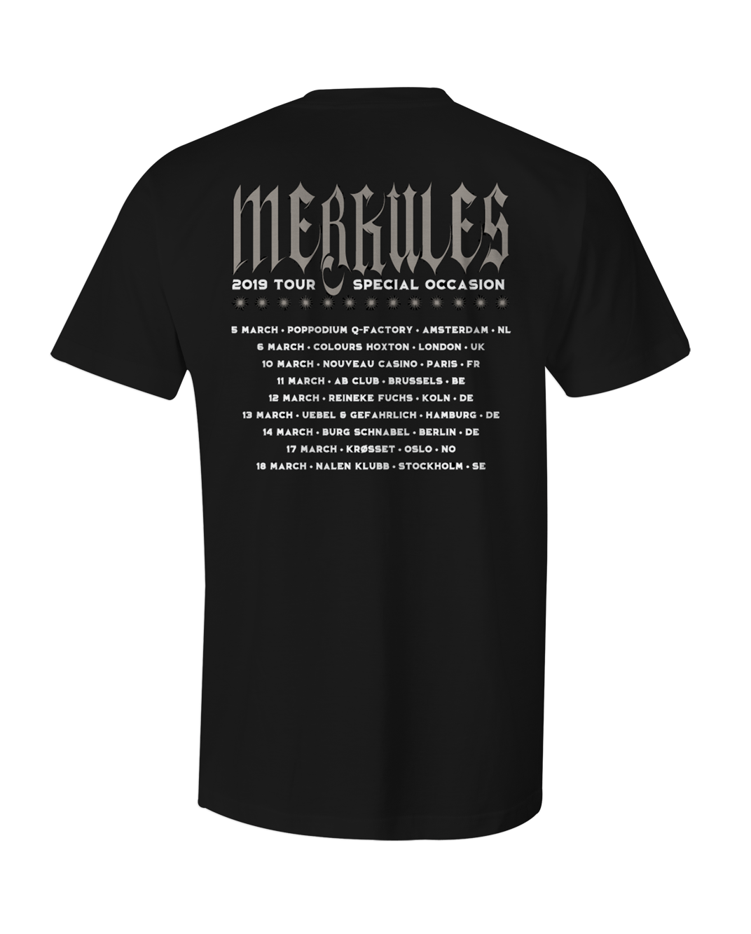 Special Occasion Tour T-Shirt – Cut Loose Merch